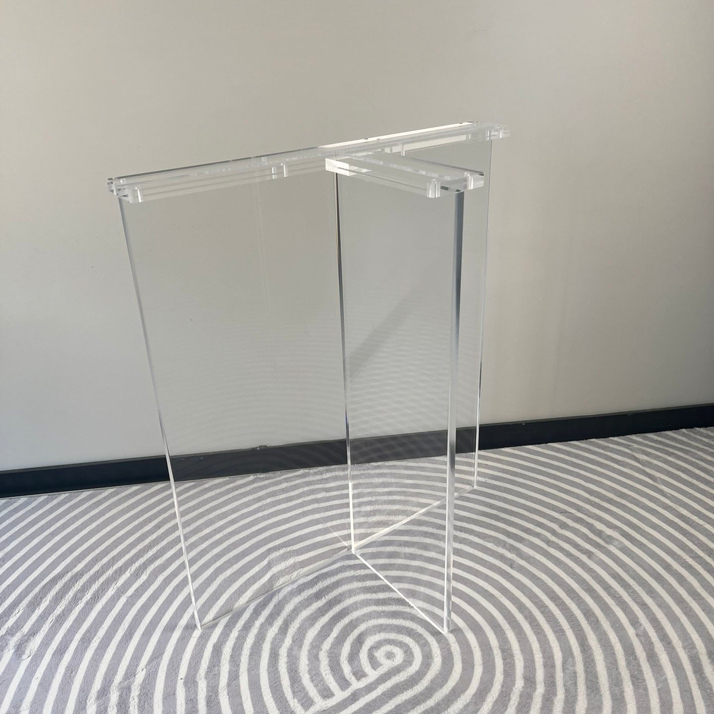 Acrylic Table Legs T-Shape TTL-57